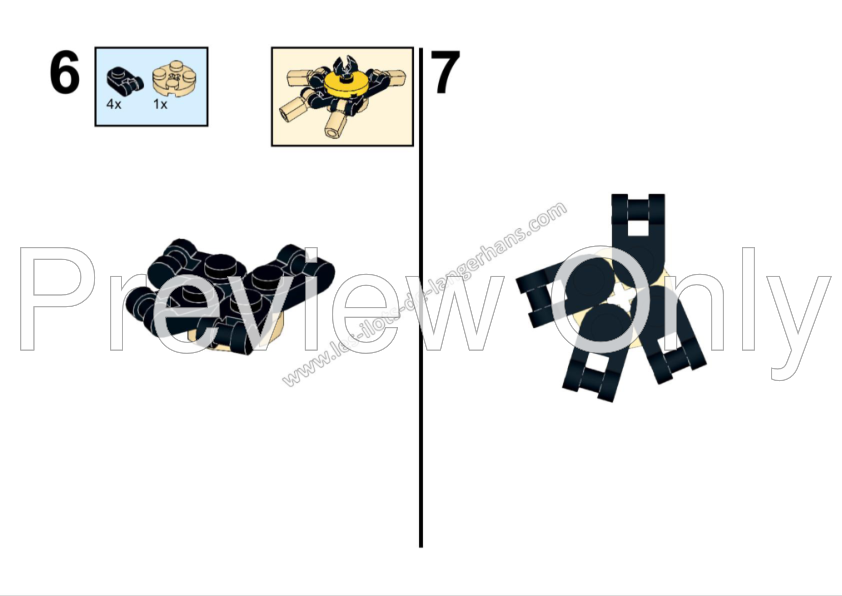 LEGO MOC MARSUPILAMI by FredL45 | Rebrickable - Build with LEGO