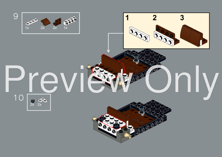 LEGO MOC-206415 Porsche 911 Carrera (997) by SFH_Bricks | Rebrickable ...