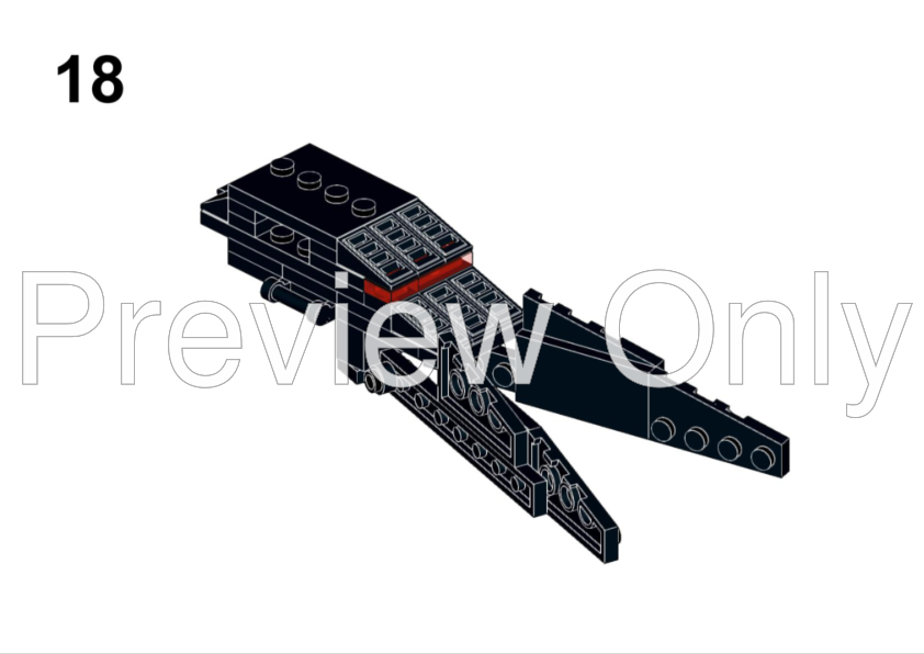 LEGO MOC Phi-Class Shuttle Scythe by Orgalorgbricks | Rebrickable ...