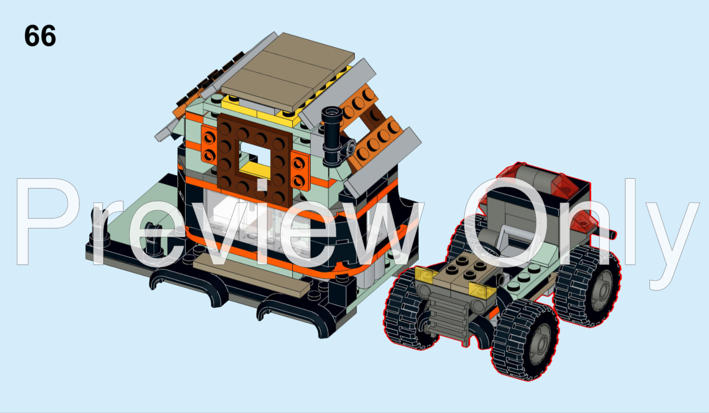 LEGO MOC 60447 Park Ranger House by PeterSzabo | Rebrickable - Build ...