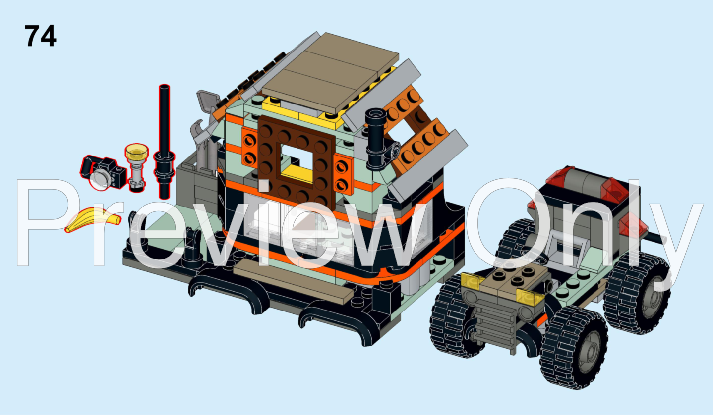 LEGO MOC 60447 Park Ranger House by PeterSzabo | Rebrickable - Build ...