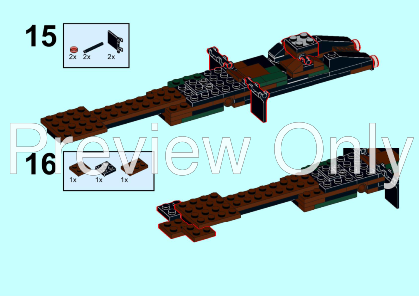 LEGO MOC Patriot Missile Battery - Woodland Camo by BeBox | Rebrickable ...