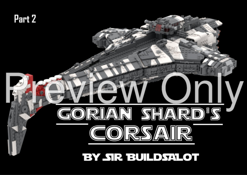 LEGO MOC Gorian Shard's Corsair by Sir BuildsALot | Rebrickable - Build ...