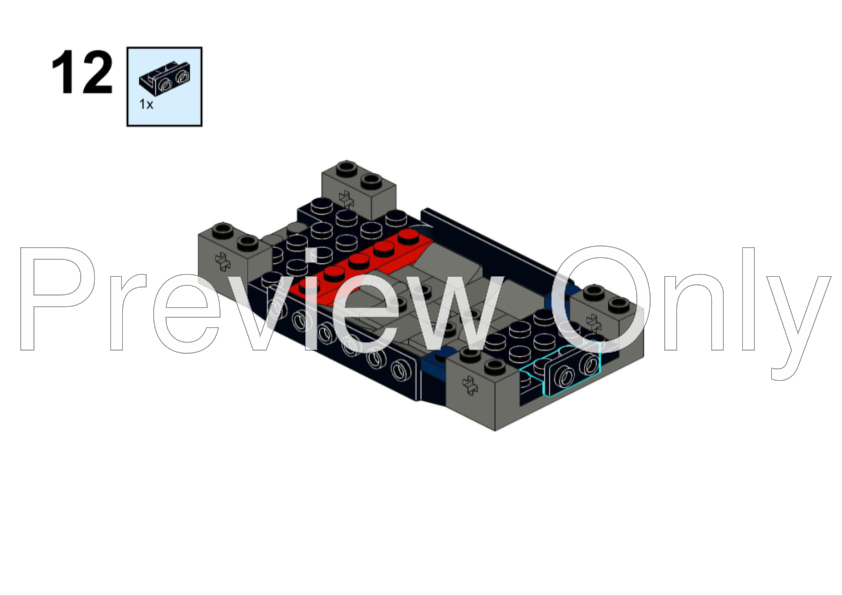 LEGO MOC 76920-3 Tipper Truck by n2brick | Rebrickable - Build with LEGO