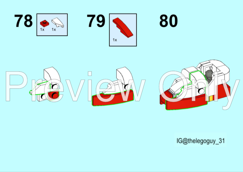 LEGO MOC MF-017 Gundam F-91 by TheLegoGuy31 | Rebrickable - Build with LEGO