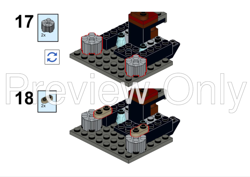 LEGO MOC 40755 TX-130 - Alternate Build by Will_Crafting | Rebrickable ...