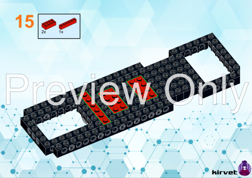 LEGO MOC-207102 10321 911 Turbo by Kirvet | Rebrickable - Build with LEGO
