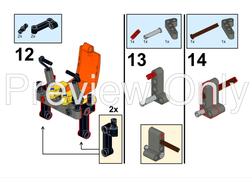 LEGO MOC 42201 Lightweight Ice Plane by Larsagri | Rebrickable - Build ...
