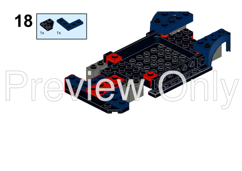 LEGO MOC-207181 Ford Mustang GTD by Teddie Bear Bricks | Rebrickable ...