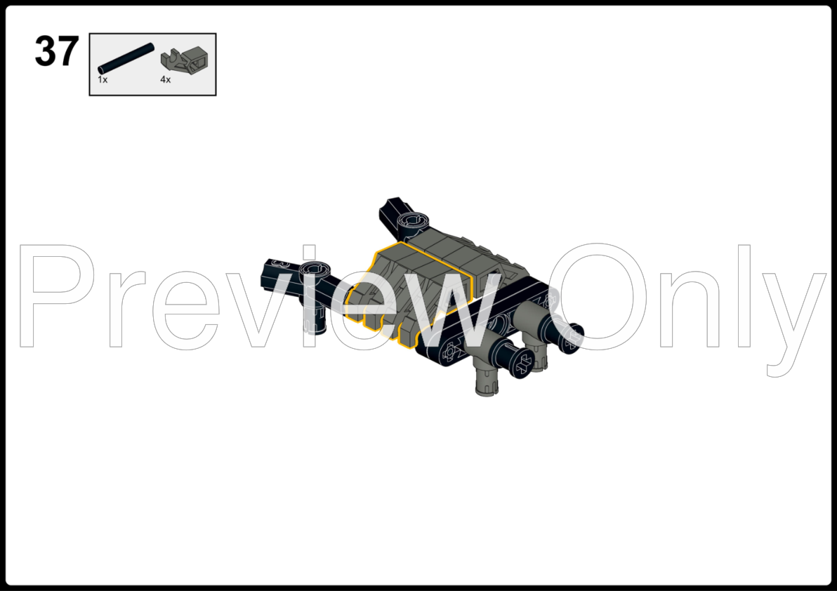 LEGO MOC 42199 Rock Rumbler by Løøse | Rebrickable - Build with LEGO