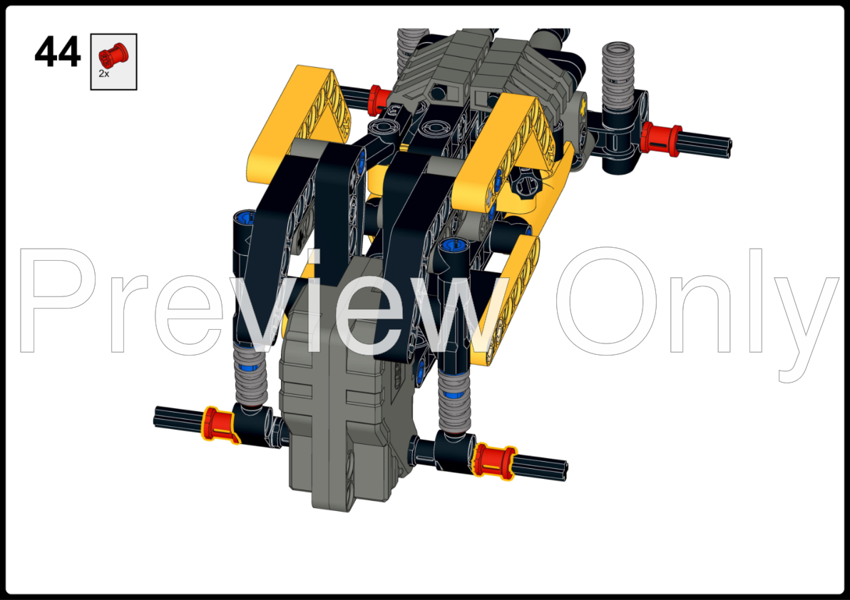 LEGO MOC 42199 Rock Rumbler by Løøse | Rebrickable - Build with LEGO