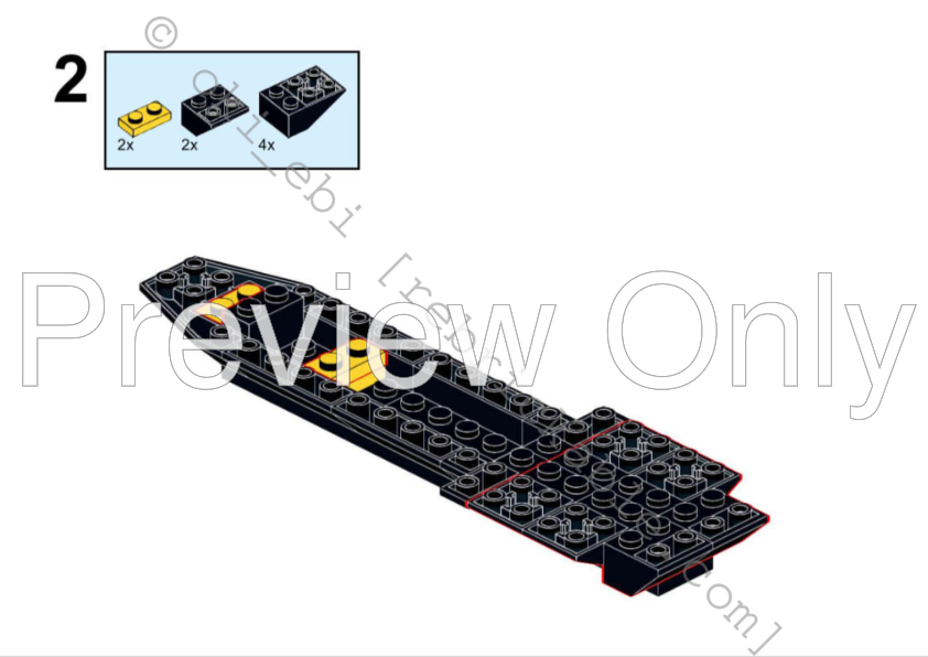 LEGO MOC Scouter Hawk V2 in Blacktron Design by oki_ebi | Rebrickable ...