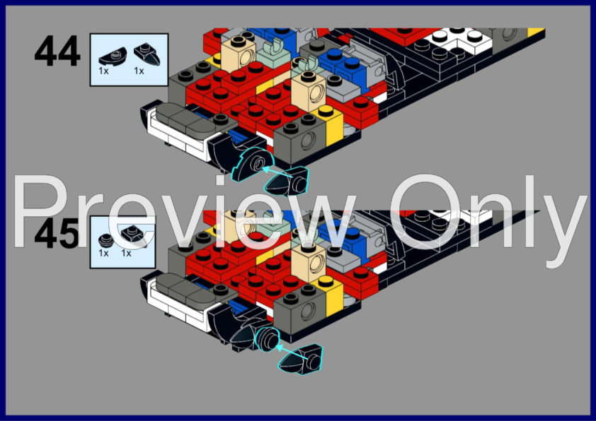 LEGO MOC Inspired by F80 by Thecarmoccer | Rebrickable - Build with LEGO