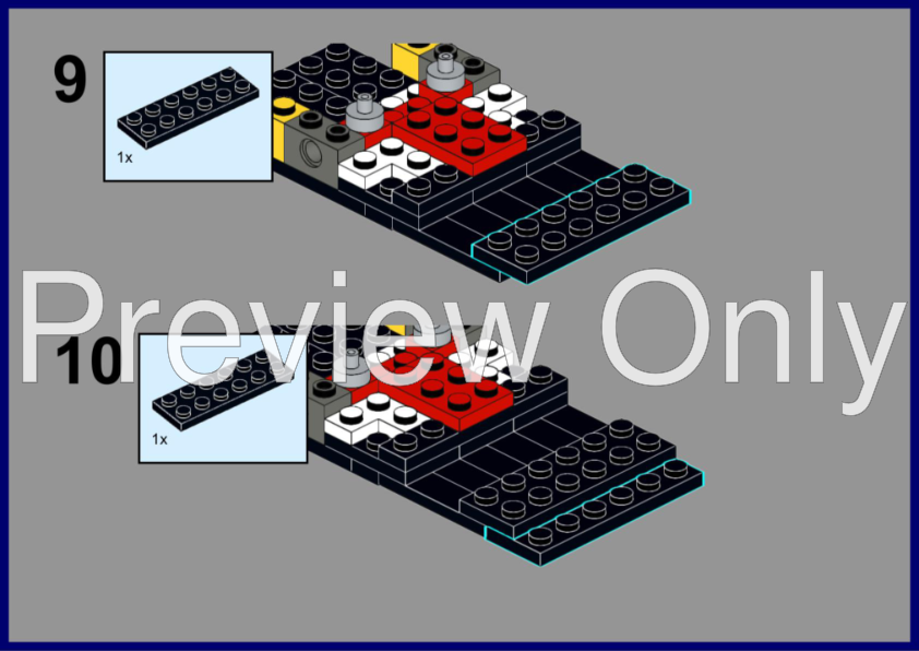 LEGO MOC Inspired by F80 by Thecarmoccer | Rebrickable - Build with LEGO