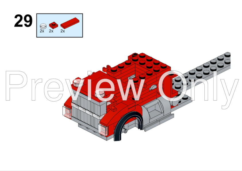 LEGO MOC Rescue Tanker by First Due Bricks | Rebrickable - Build with LEGO