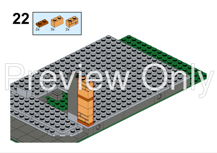 LEGO MOC Bank Modular Building by CubesCustoms | Rebrickable - Build ...