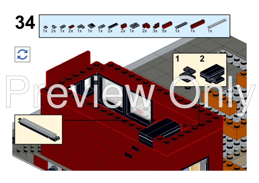 LEGO MOC 10312 - Japanese school and capsule hotel by micke_berglund ...