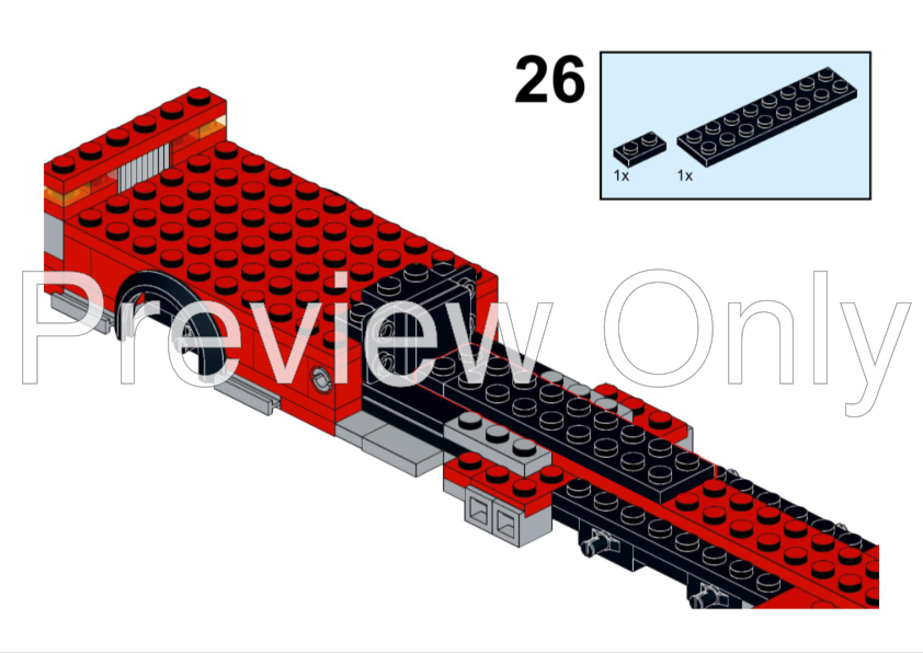 LEGO MOC American Tower Ladder by First Due Bricks | Rebrickable ...