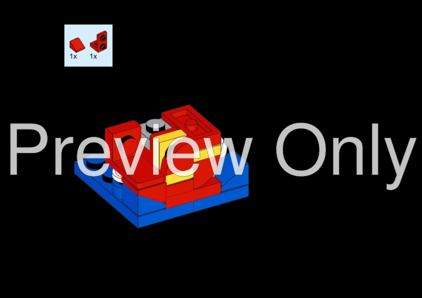 Lego Moc Super Man Brickheadz By Raguidel Rebrickable Build With Lego