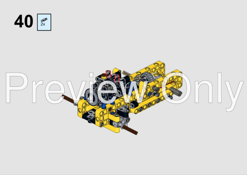 LEGO MOC JCB 3CX Compact Backhoe by nguyengiangoc | Rebrickable - Build ...