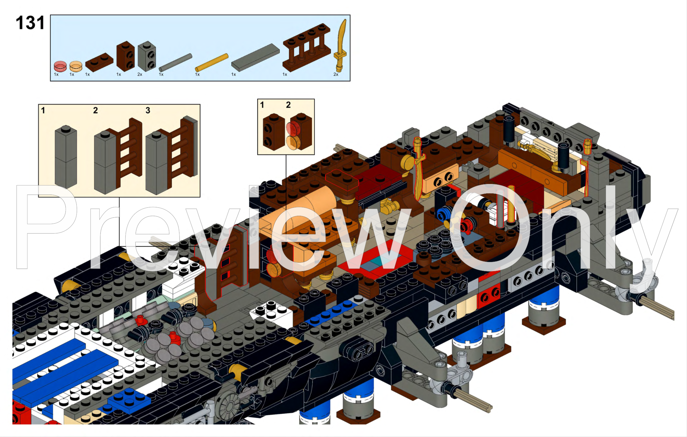 LEGO MOC-207524 UCS Ninjago Land Bounty by jamesonk83 | Rebrickable ...