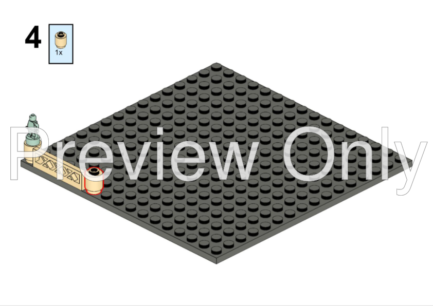 LEGO MOC Castle Expansion – Grand East Tower+common room Extension for ...