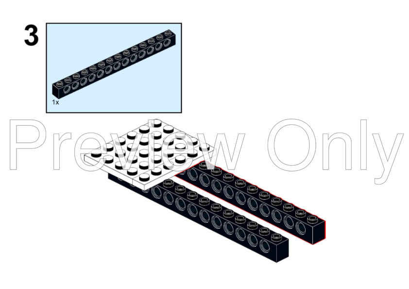 LEGO MOC Isuzu Cone Truck by leeggoo_Creator | Rebrickable - Build with ...