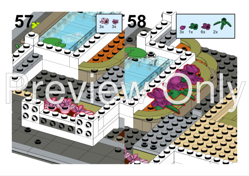 LEGO MOC-207911 Botanical Bliss Day Spa by K_Giffen_Creates ...