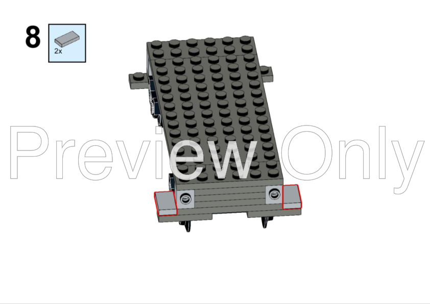 LEGO MOC Mini Coal wagon by Mr_Instruction | Rebrickable - Build with LEGO