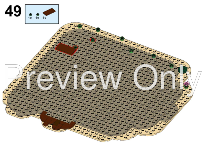 LEGO MOC Old Stone House by GabKremo | Rebrickable - Build with LEGO