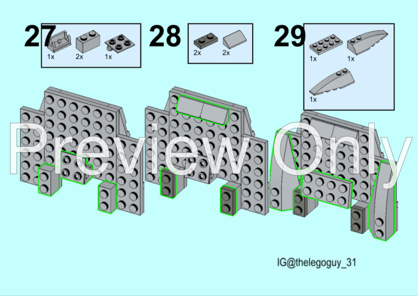 LEGO MOC SF-026A Meteor Unit by TheLegoGuy31 | Rebrickable - Build with ...