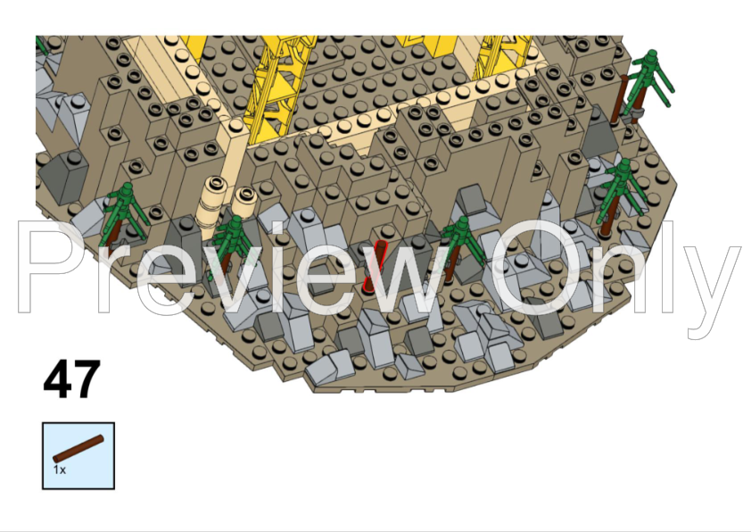 LEGO MOC Castle Expansion – East wing library+greenhouses expansion for ...