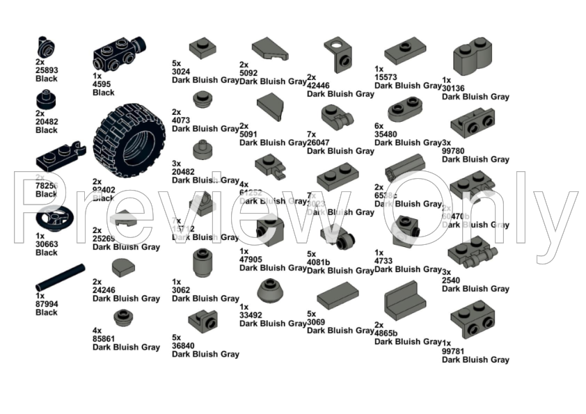LEGO MOC D-20 by GreeneBricks | Rebrickable - Build with LEGO
