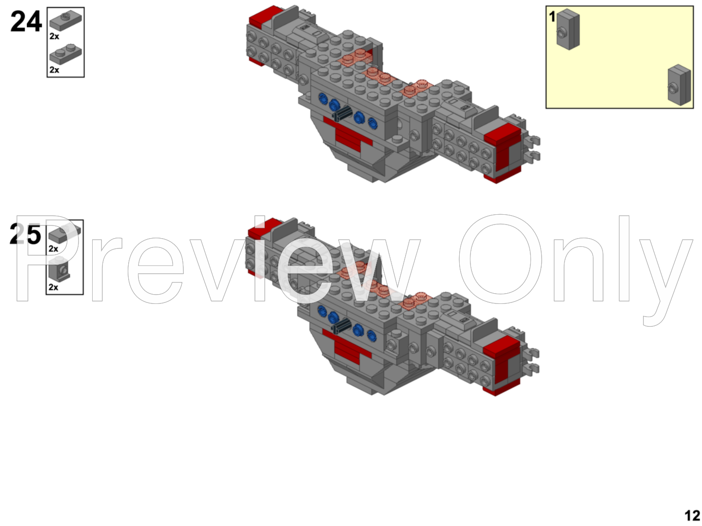 LEGO MOC Interceptor (Imperial Twin Ion Engine) by barneius ...