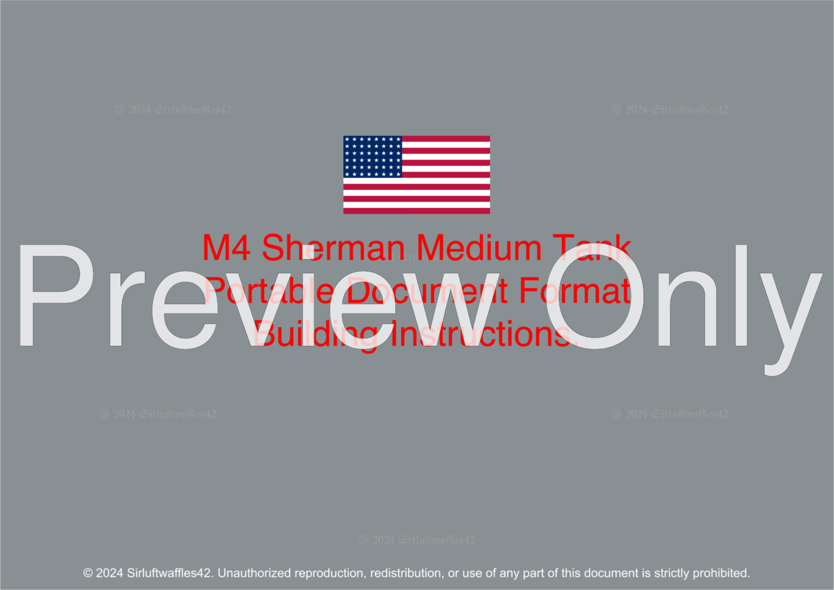 LEGO MOC M4 Sherman Medium Tank by Sirluftwaffle | Rebrickable - Build with LEGO