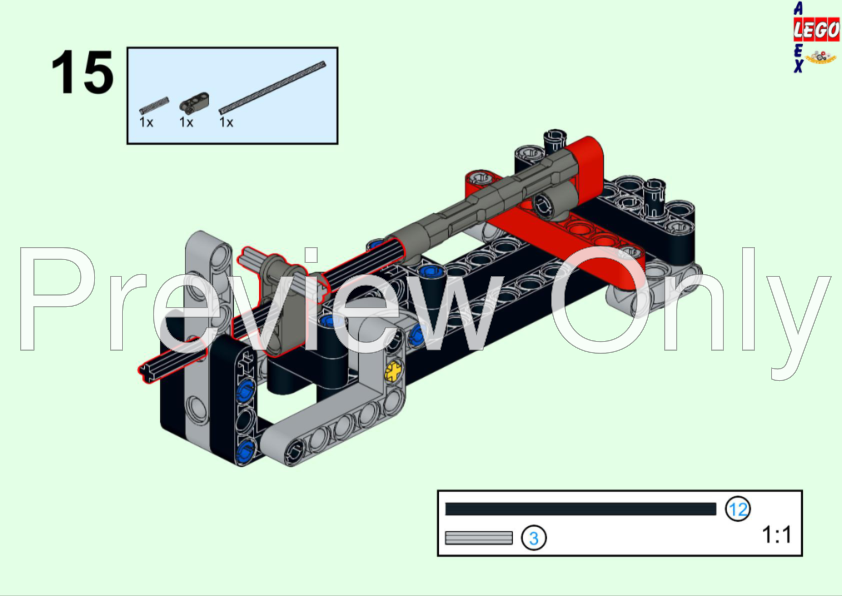 Lego Moc Sherp Atv 42200 Alternative By Erikgs Rebrickable Build