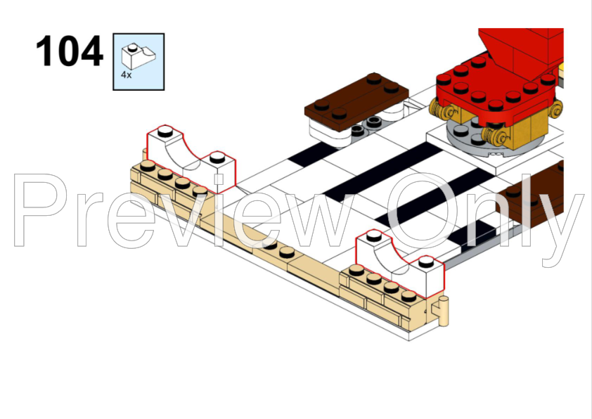 LEGO MOC Peach's Castle Battle with Roy Expansion Alternate build of 2x ...