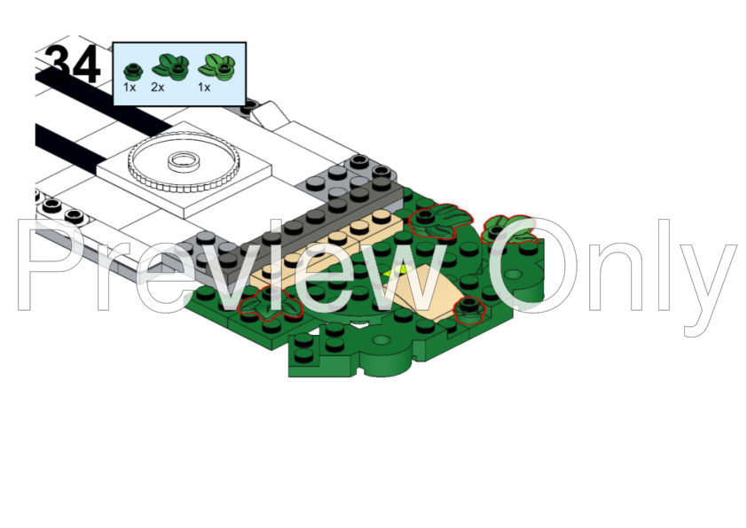 LEGO MOC Peach's Castle Battle with Roy Expansion Alternate build of 2x ...