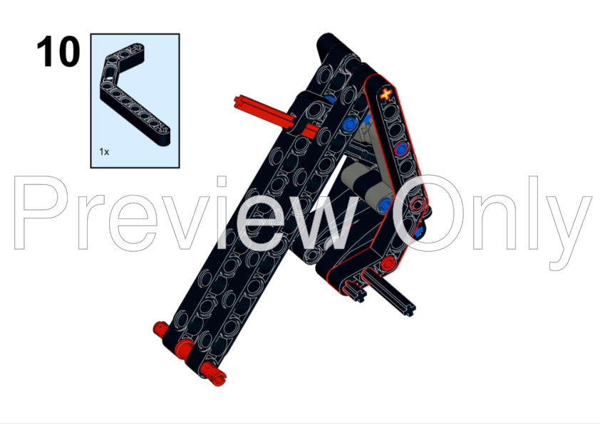 LEGO MOC 42199 Wheel Loader with Manure Fork by Larsagri | Rebrickable ...