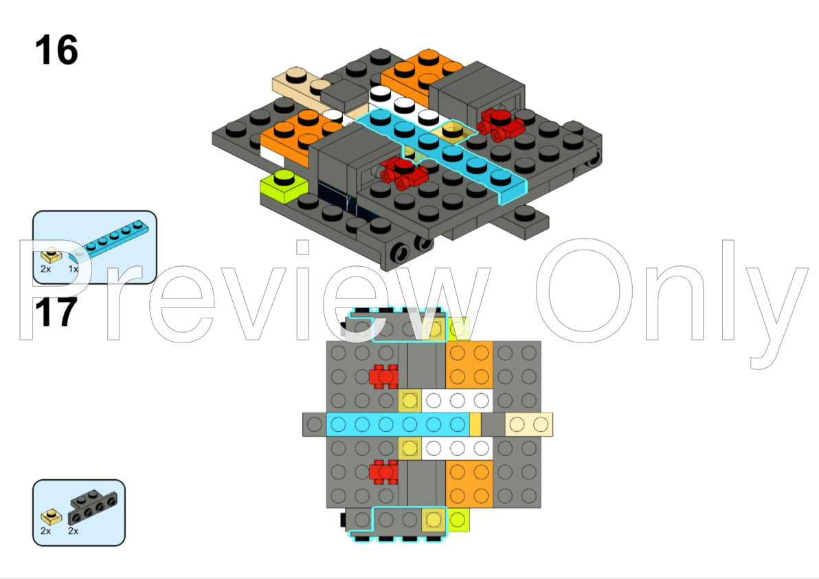 LEGO MOC-208603 Skeleton Tank by ThrawnsRevenge | Rebrickable - Build ...