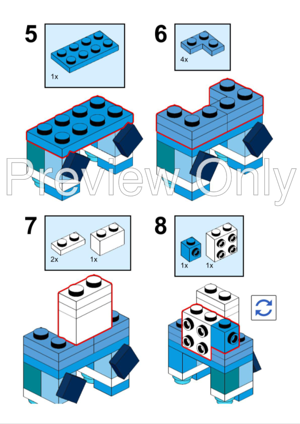 LEGO MOC FORTNITE - Polar Peely (Frozen) by ALLEGORY | Rebrickable ...