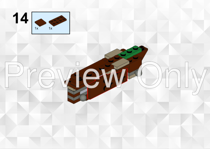 LEGO MOC LOTR - Treebeard by Mars_22_10 | Rebrickable - Build with LEGO