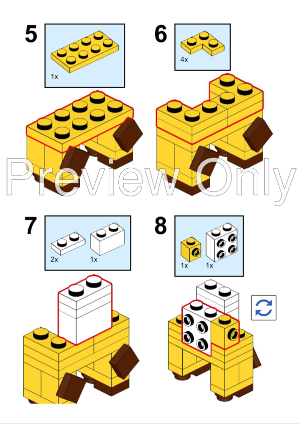 LEGO MOC Peely - Fortnite by ALLEGORY | Rebrickable - Build with LEGO