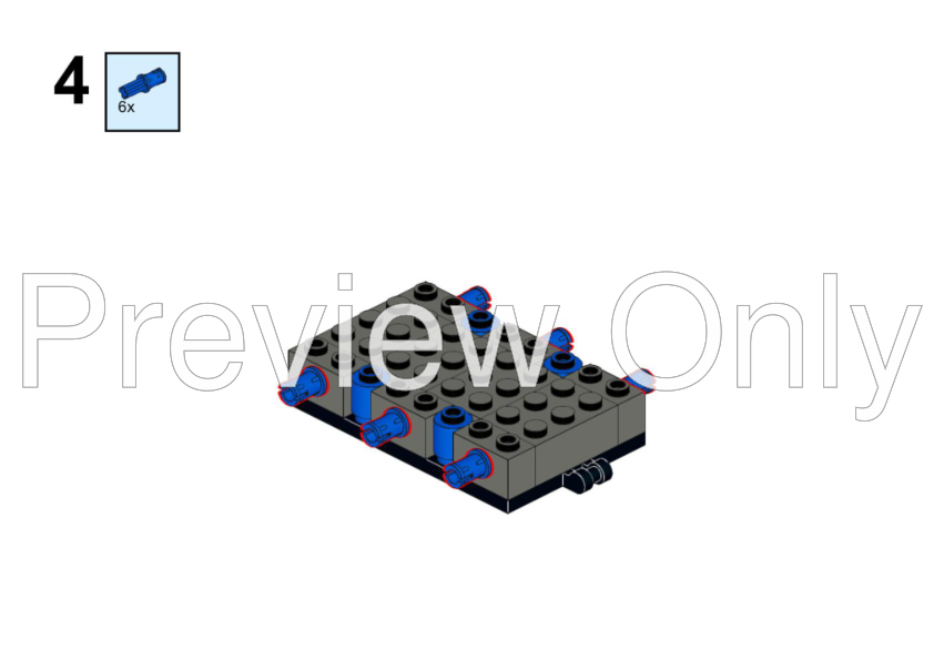 LEGO MOC Lowboy/Low Loader Trailer MOC by reggieranger | Rebrickable ...