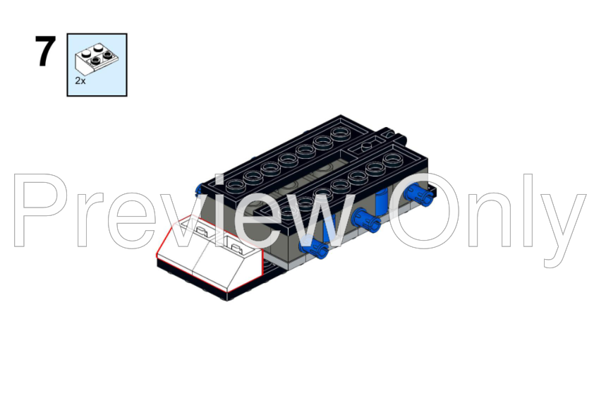 LEGO MOC Lowboy/Low Loader Trailer MOC by reggieranger | Rebrickable ...