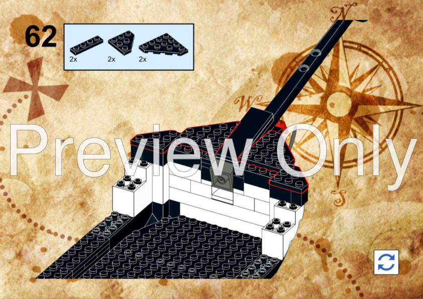Lego Moc Sea Of Thieves Sloop By Mrmcgraw Rebrickable Build With Lego