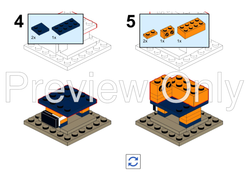 LEGO MOC-208855 Naruto Uzumaki - Naruto BrickHeadz by AnimeBricks4 ...