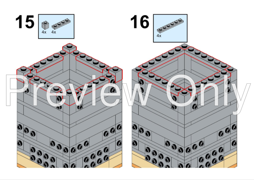 LEGO MOC Flower Vase by Cisar | Rebrickable - Build with LEGO