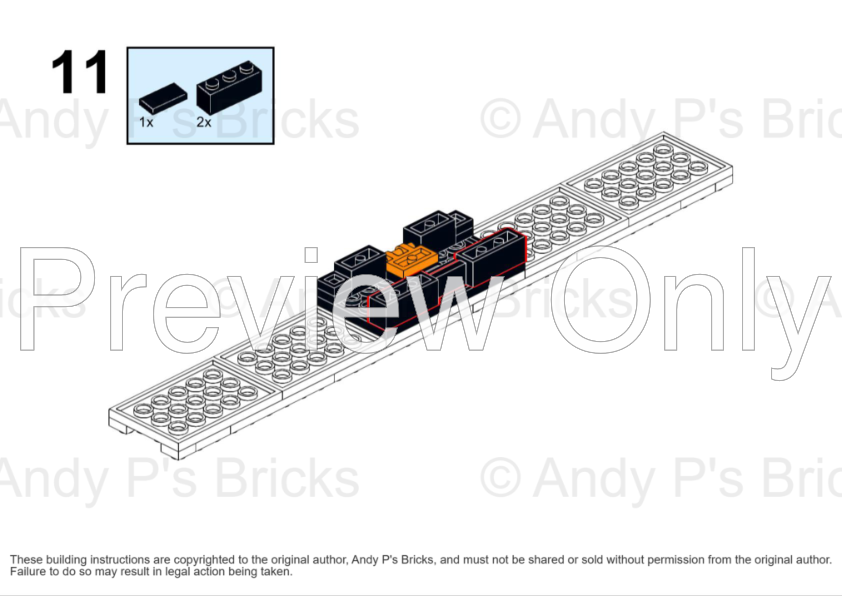 LEGO MOC-209173 4-Wide BR Class 47 Diesel Locomotive Train In Intercity ...
