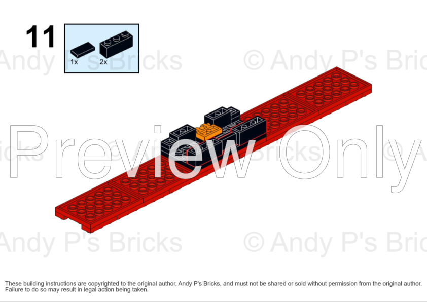 LEGO MOC 4-Wide BR Class 47 Diesel Locomotive Train In RES Livery by ...